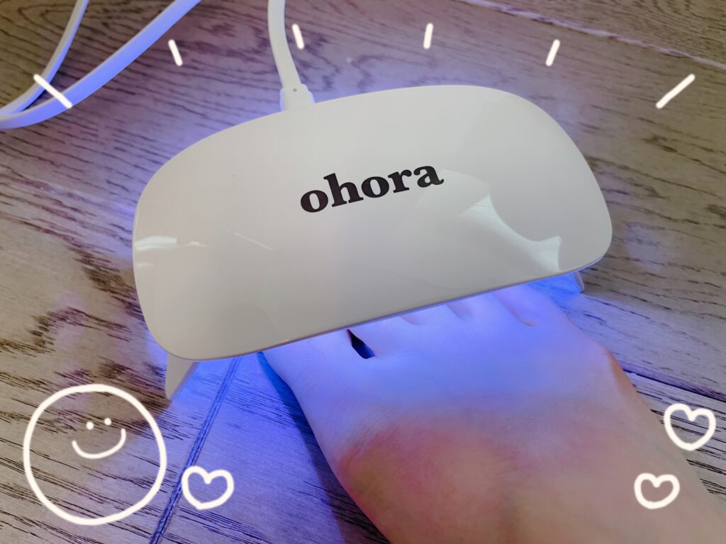 【やり方解説】ohora(オホーラ) ペディキュア 不器用でも簡単！ネイルシールタイプ | @mama-log